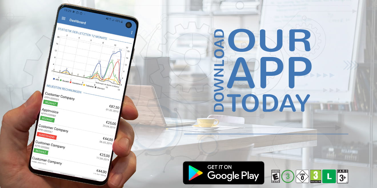 Invoicing and invoice management application for small businesses ...